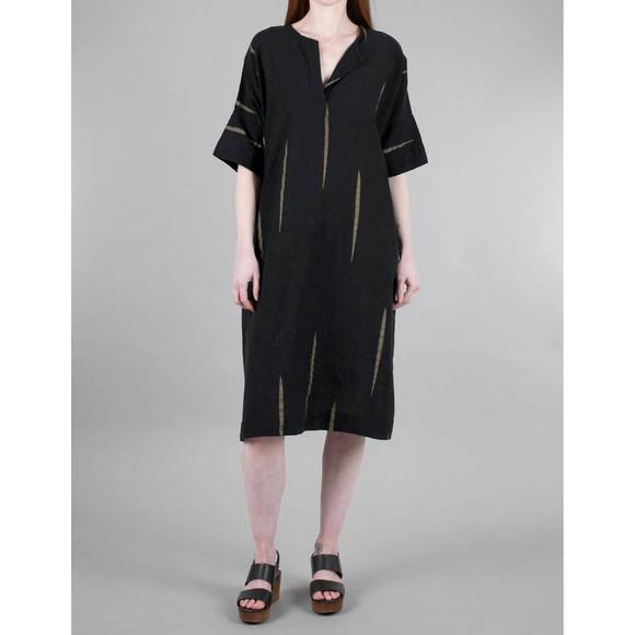 Uzi Nyc | Dresses | New Uzi Nyc Belt Dress In Black | Poshmark